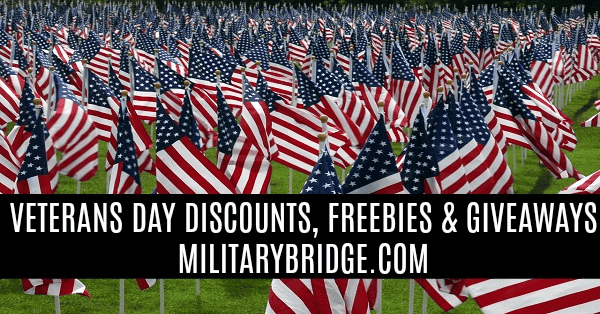 MilitaryBridge's Big List of Veterans Day Discounts & Freebies 2020 ...