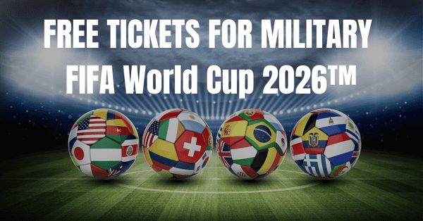 Free FIFA World Cup 2026 Tickets for Military & Veterans - Vet Tix ...